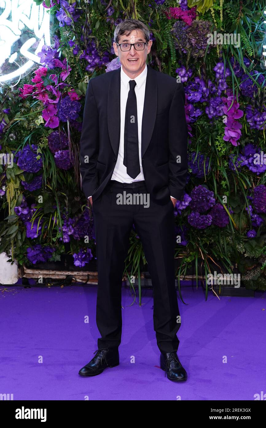 Louis Theroux attending the Red carpet gala event, #TheMikeGala, hosted ...