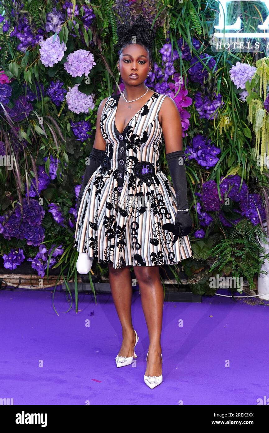 Tiana Major attending the Red carpet gala event, #TheMikeGala, hosted ...