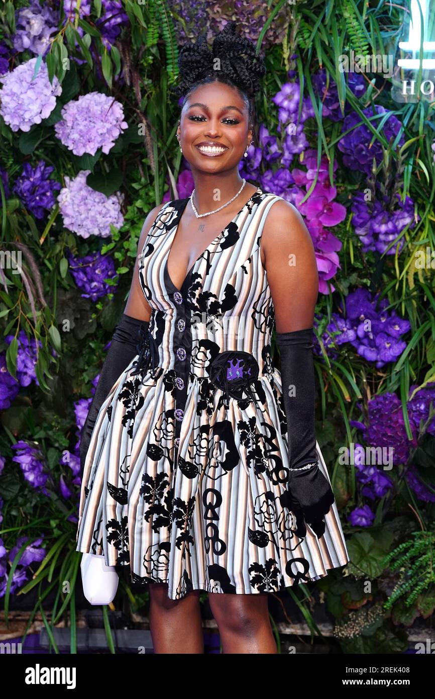 Tiana Major attending the Red carpet gala event, #TheMikeGala, hosted ...