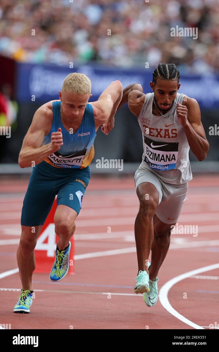 Yusuf BIZIMANA (Great Britain), Thomas RANDOLPH (Great Britain) at the ...