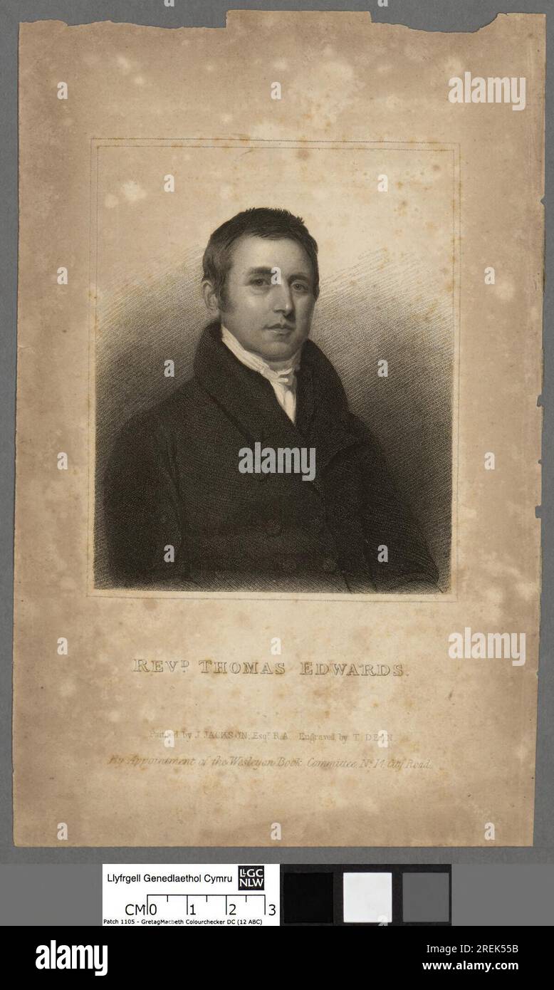 Thomas Edwards circa 1830 by Thomas Anthony Dean Stock Photo - Alamy