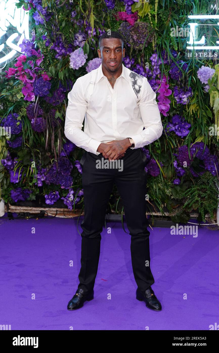 Bugzy Malone attending the Red carpet gala event, #TheMikeGala, hosted ...