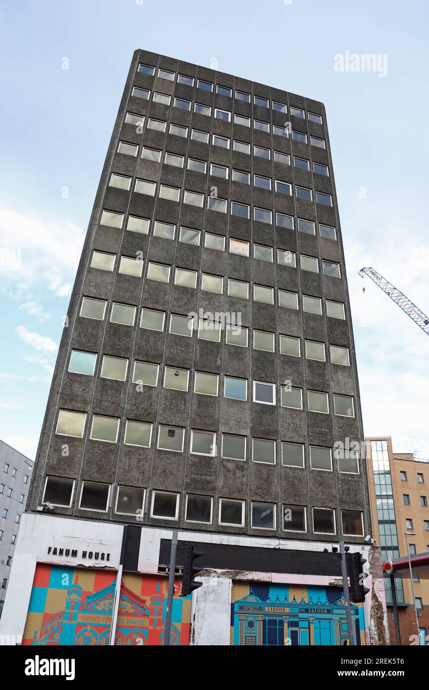 Fanum House built in the 1960s at Belfast Stock Photo - Alamy