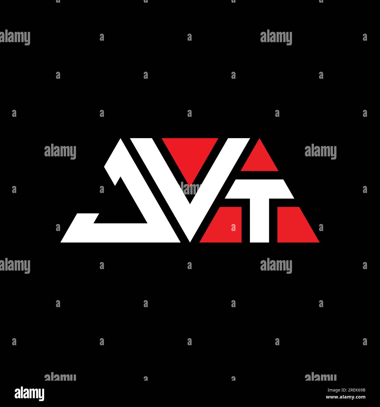Jvt logo design Stock Vector Images - Alamy