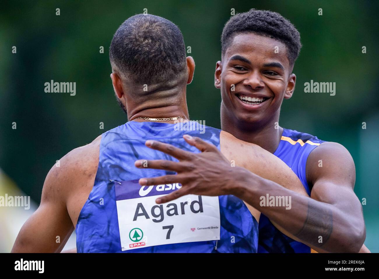BREDA, NETHERLANDS - JULY 28: Isaya Klein Ikkink of Rotterdam Atletiek ...