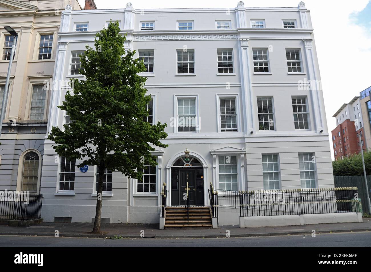 Wilton House at College Square North in the city centre of Belfast ...