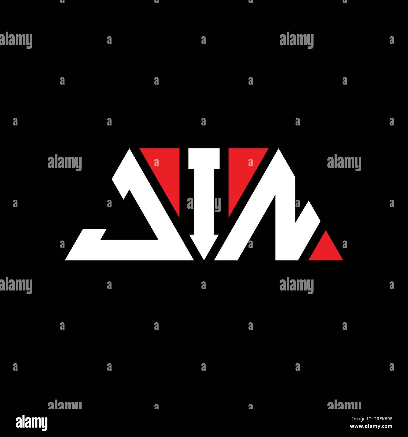 Jin alphabet Stock Vector Images - Alamy