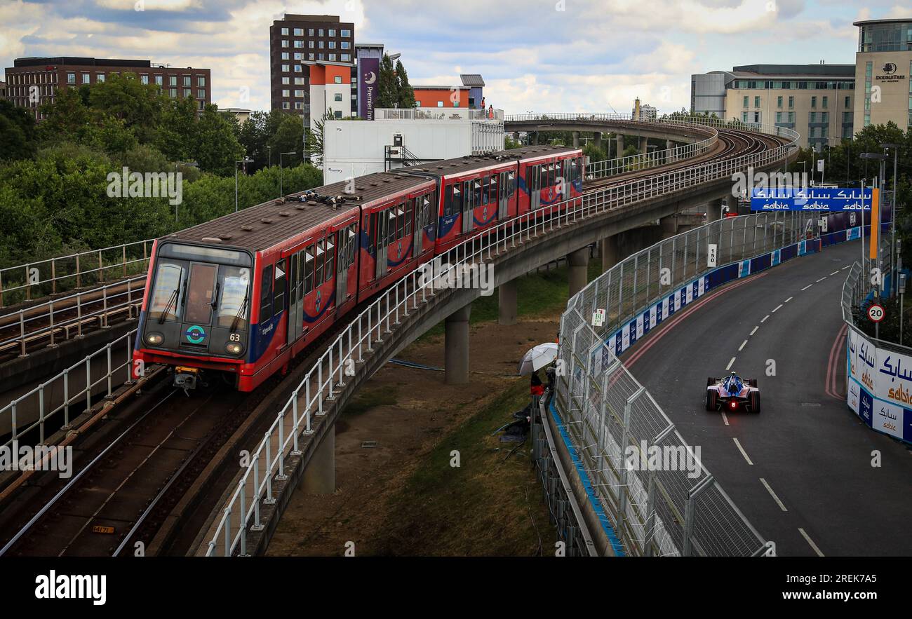 Mahindra Racing's Roberto Merhi during practice one ahead of the 2023 ...