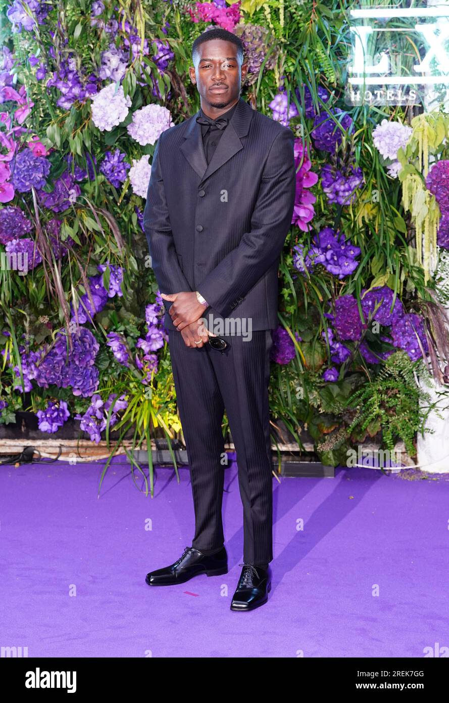 Damson Idris attending the Red carpet gala event, #TheMikeGala, hosted ...
