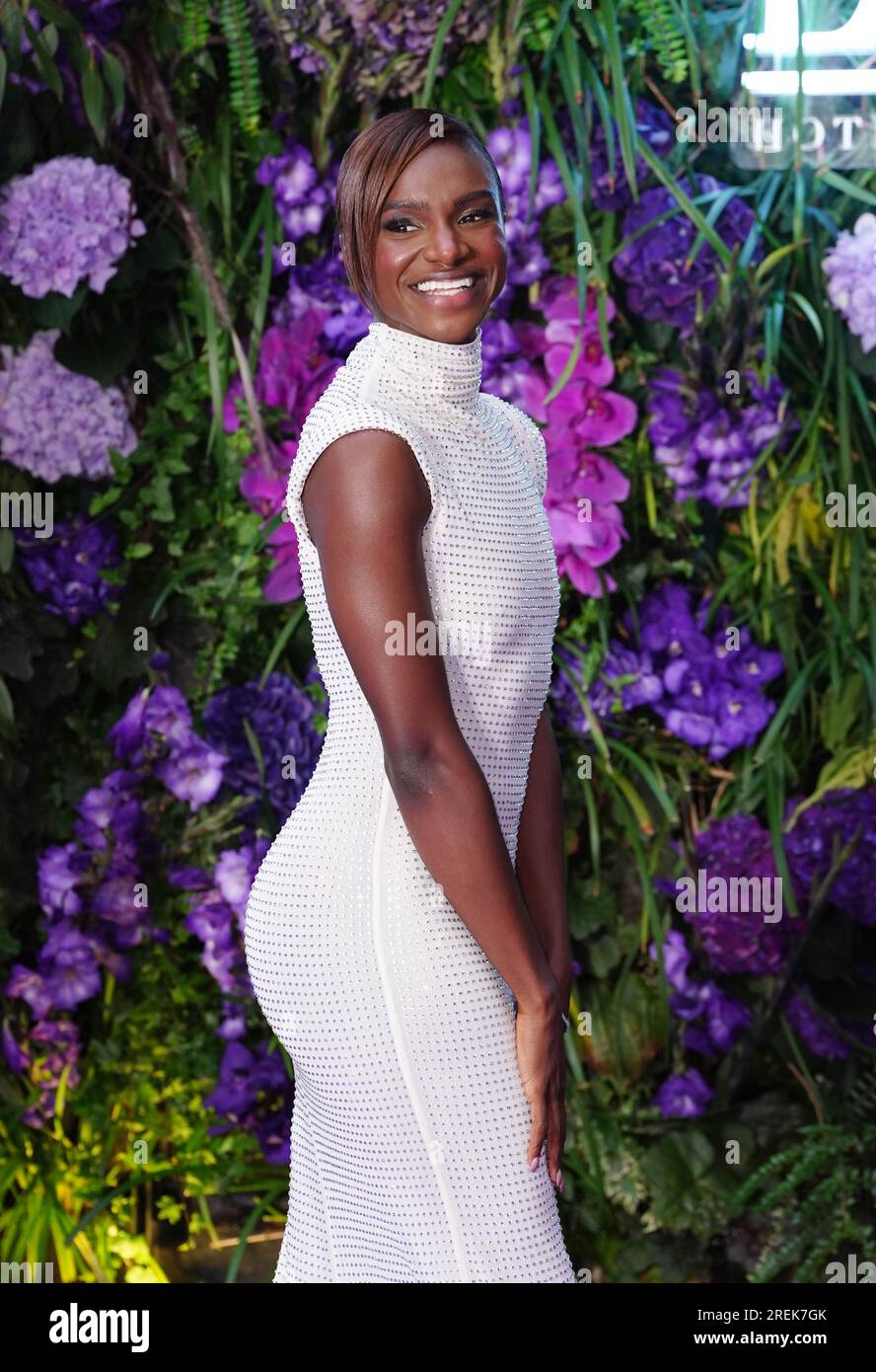 Dina Asher-Smith attending the Red carpet gala event, #TheMikeGala ...