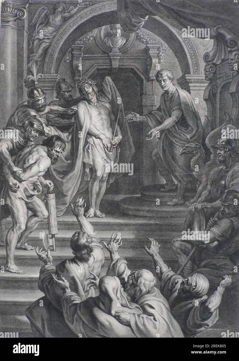 Ecce Homo, after Peter Paul Rubens by Nicolaes Lauwers Stock Photo - Alamy