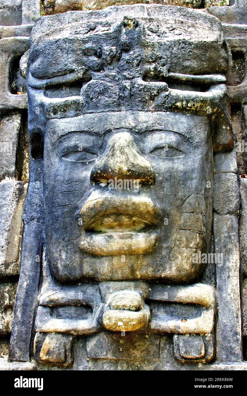 Mayan mask hi-res stock photography and images - Alamy