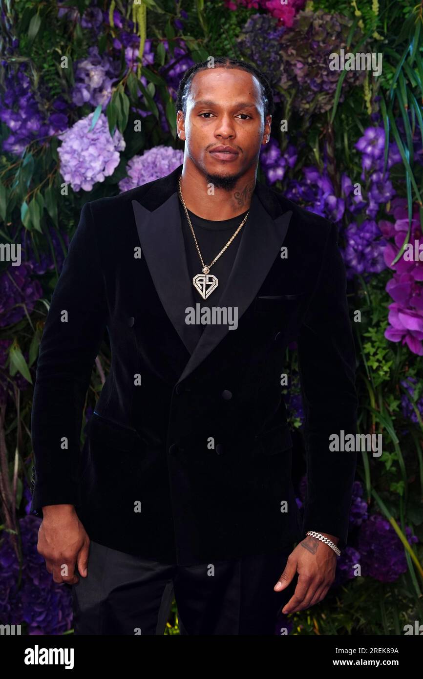 Anthony Yarde attending the Red carpet gala event, #TheMikeGala, hosted ...