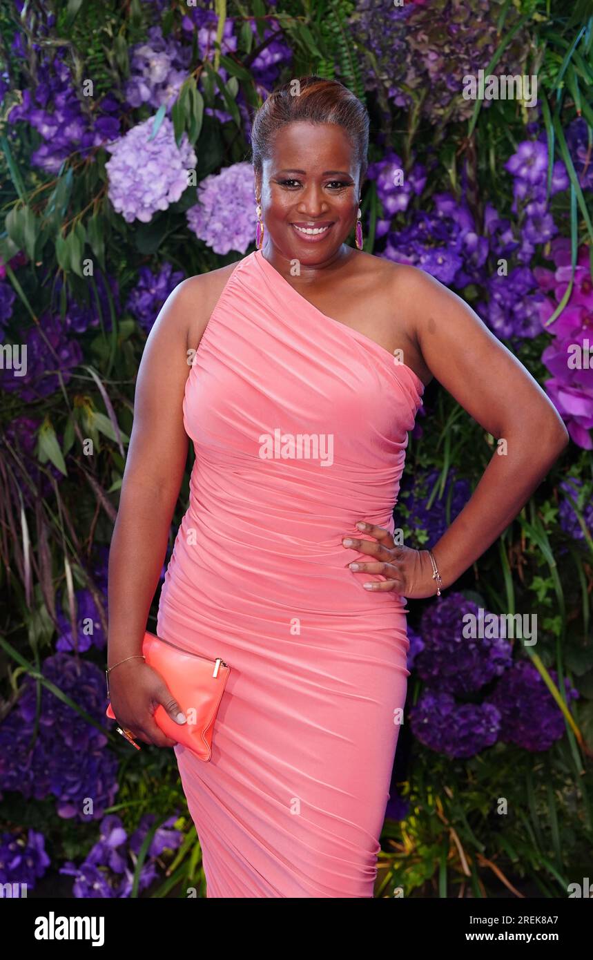 Charlene White attending the Red carpet gala event, #TheMikeGala ...