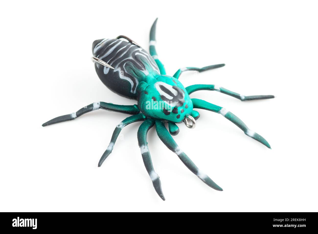 Silicone spider - top water bait for pike or large mouth bass fishing ...