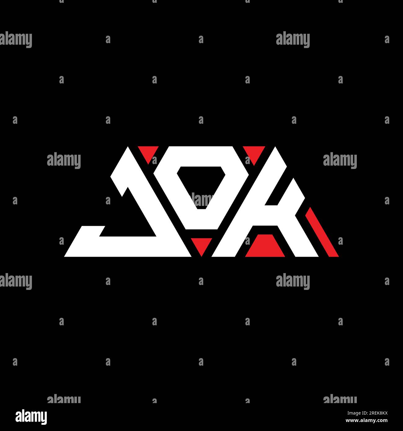 Jok logo design hi-res stock photography and images - Alamy