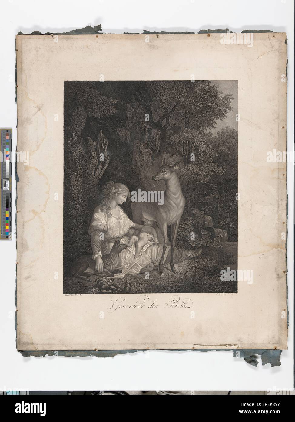 Genevieve of Brabant between circa 1790 and circa 1870 by George ...