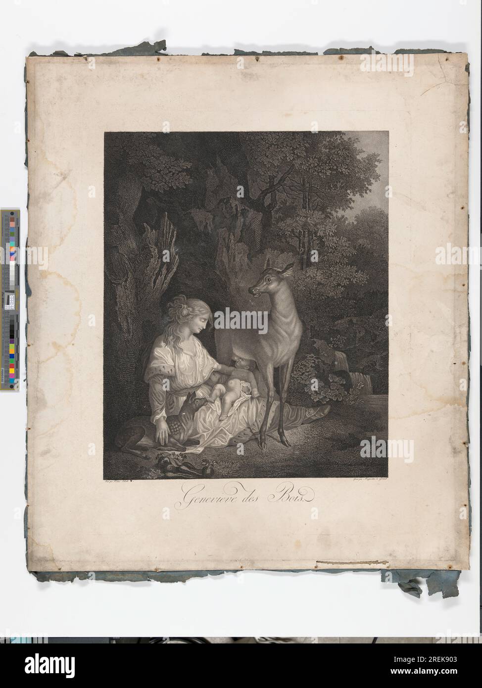 Genevieve of Brabant between circa 1790 and circa 1870 by James ...