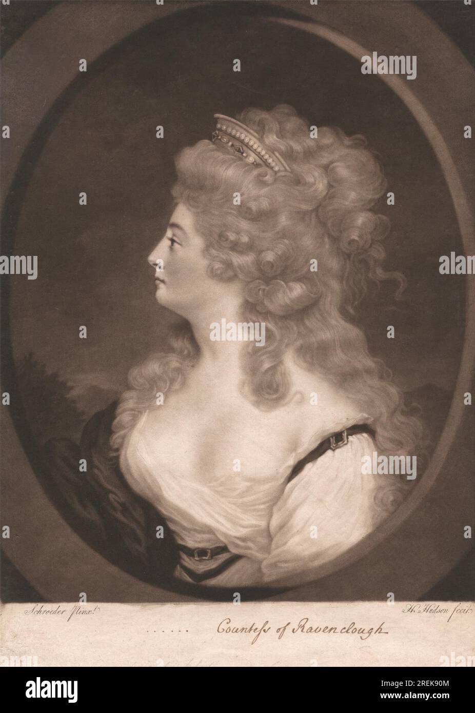 Countess of Ravenclough by Henry Hudson Stock Photo - Alamy
