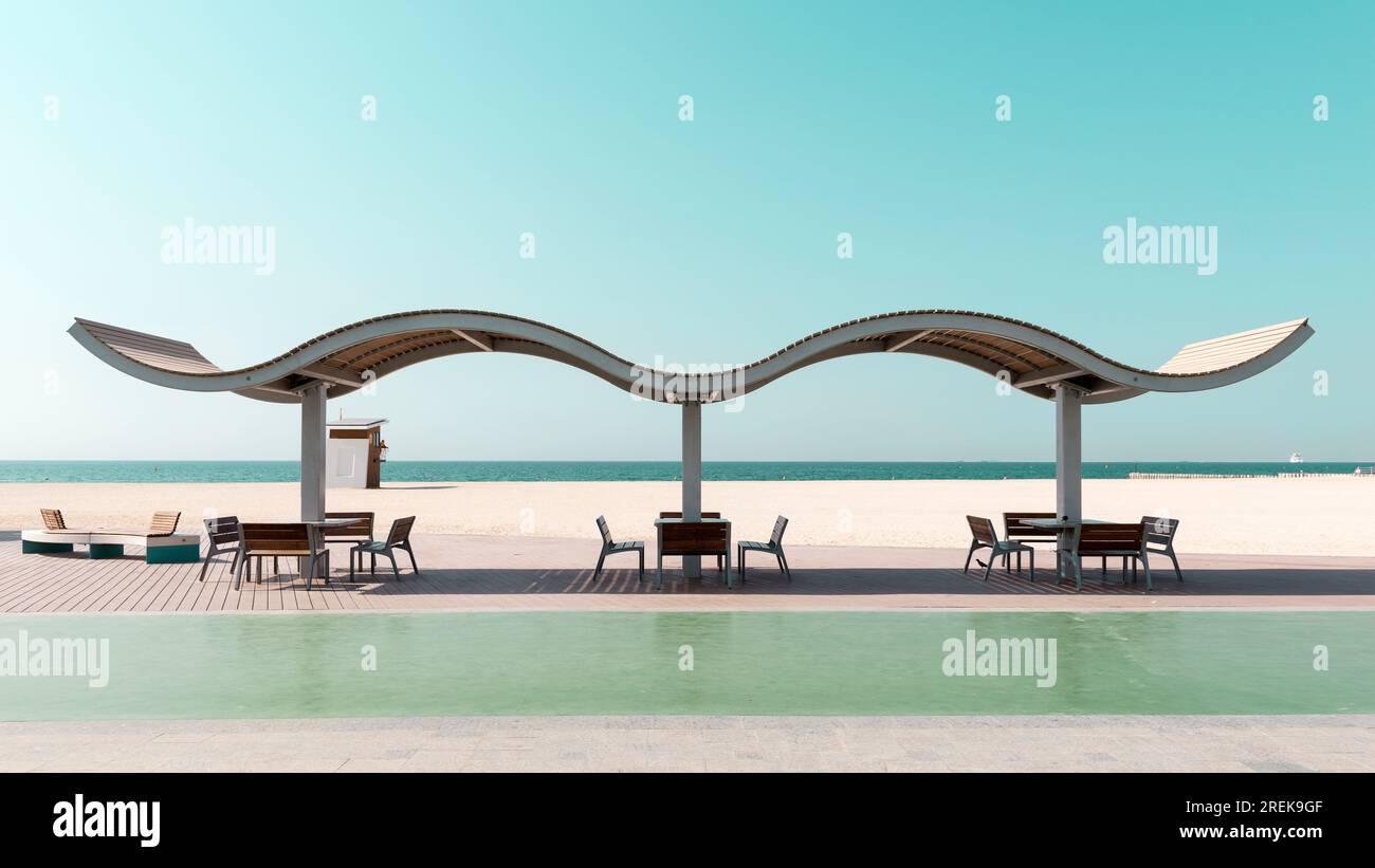 Kite Beach, Dubai Stock Photo - Alamy