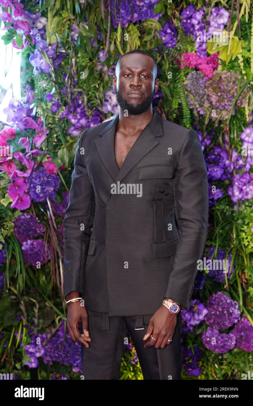 Stormzy arriving for the Red carpet gala event, #TheMikeGala, at The ...