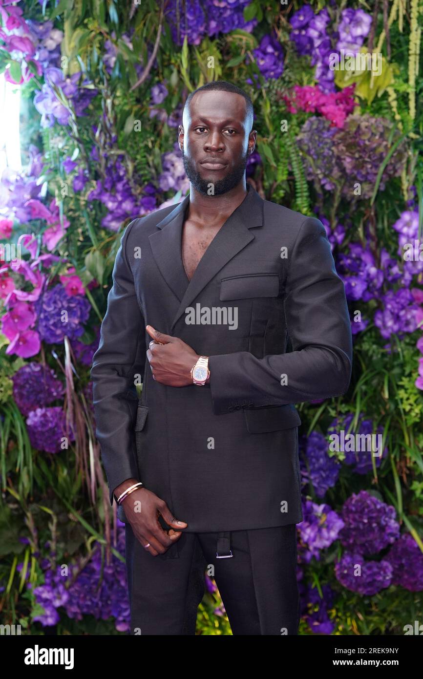 Stormzy arriving for the Red carpet gala event, #TheMikeGala, at The ...