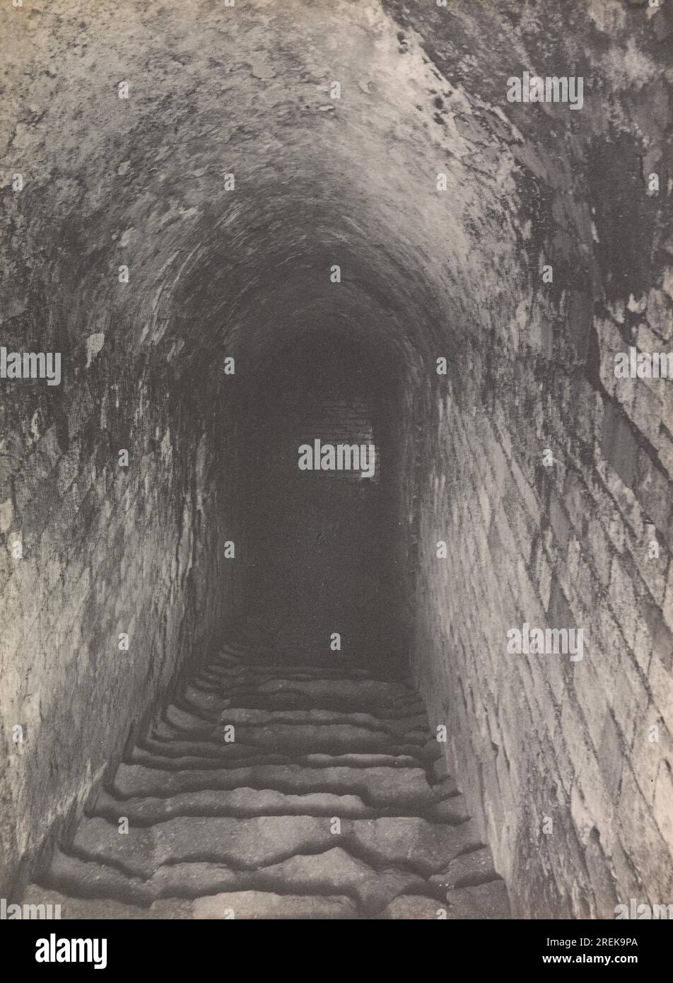 Windsor Castle, Sallyport Steps, Looking Down 1899 by John Benjamin ...