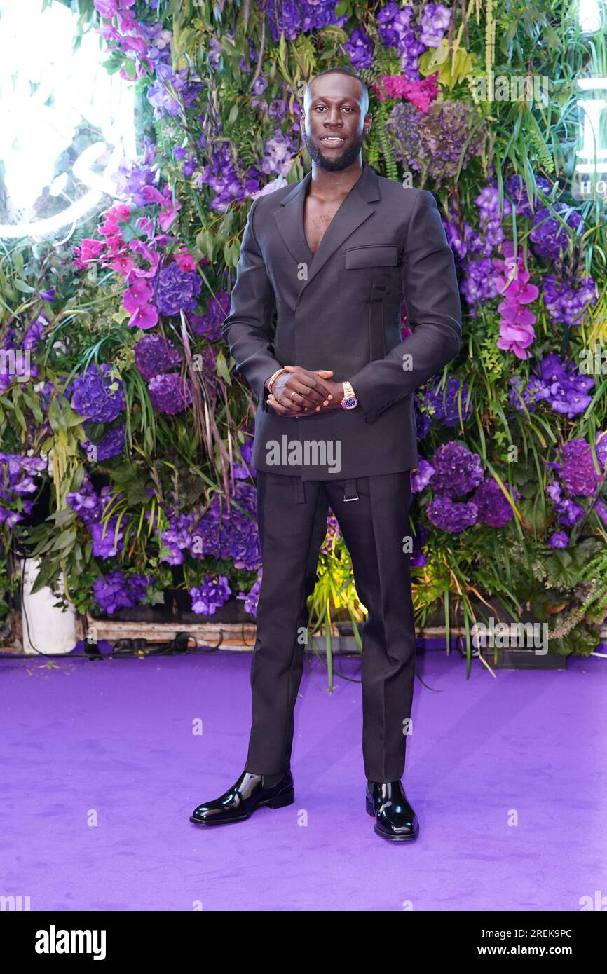 Stormzy arriving for the Red carpet gala event, #TheMikeGala, at The ...