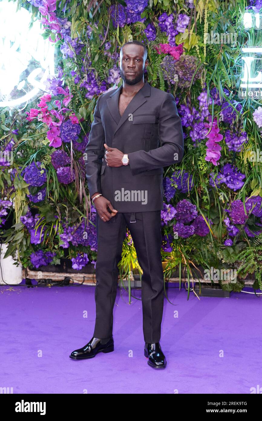 Stormzy arriving for the Red carpet gala event, #TheMikeGala, at The ...