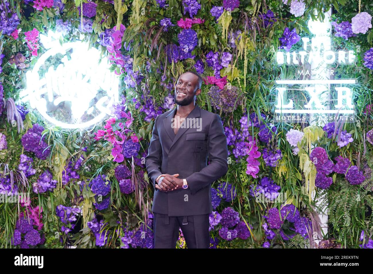 Stormzy arriving for the Red carpet gala event, #TheMikeGala, at The ...