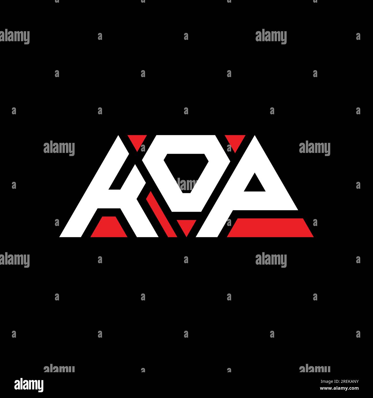 KOP triangle letter logo design with triangle shape. KOP triangle logo ... KOP triangle letter logo design with triangle shape. KOP triangle logo ...