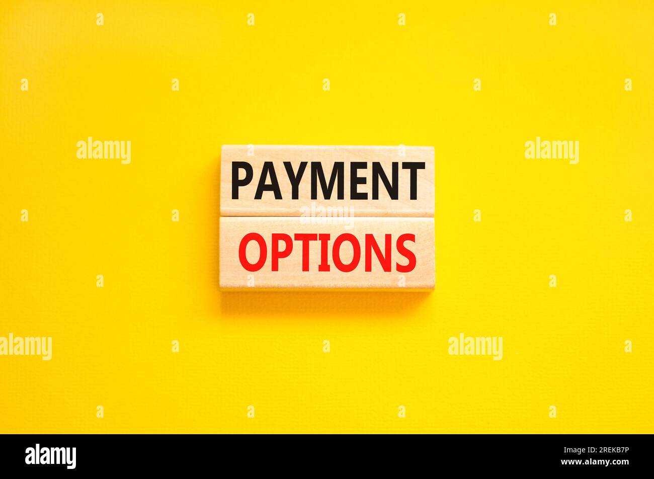 Payment options symbol. Concept words Payment options on beautiful ...