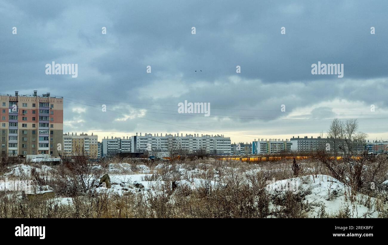 Gloomy building under construction hi-res stock photography and images ...