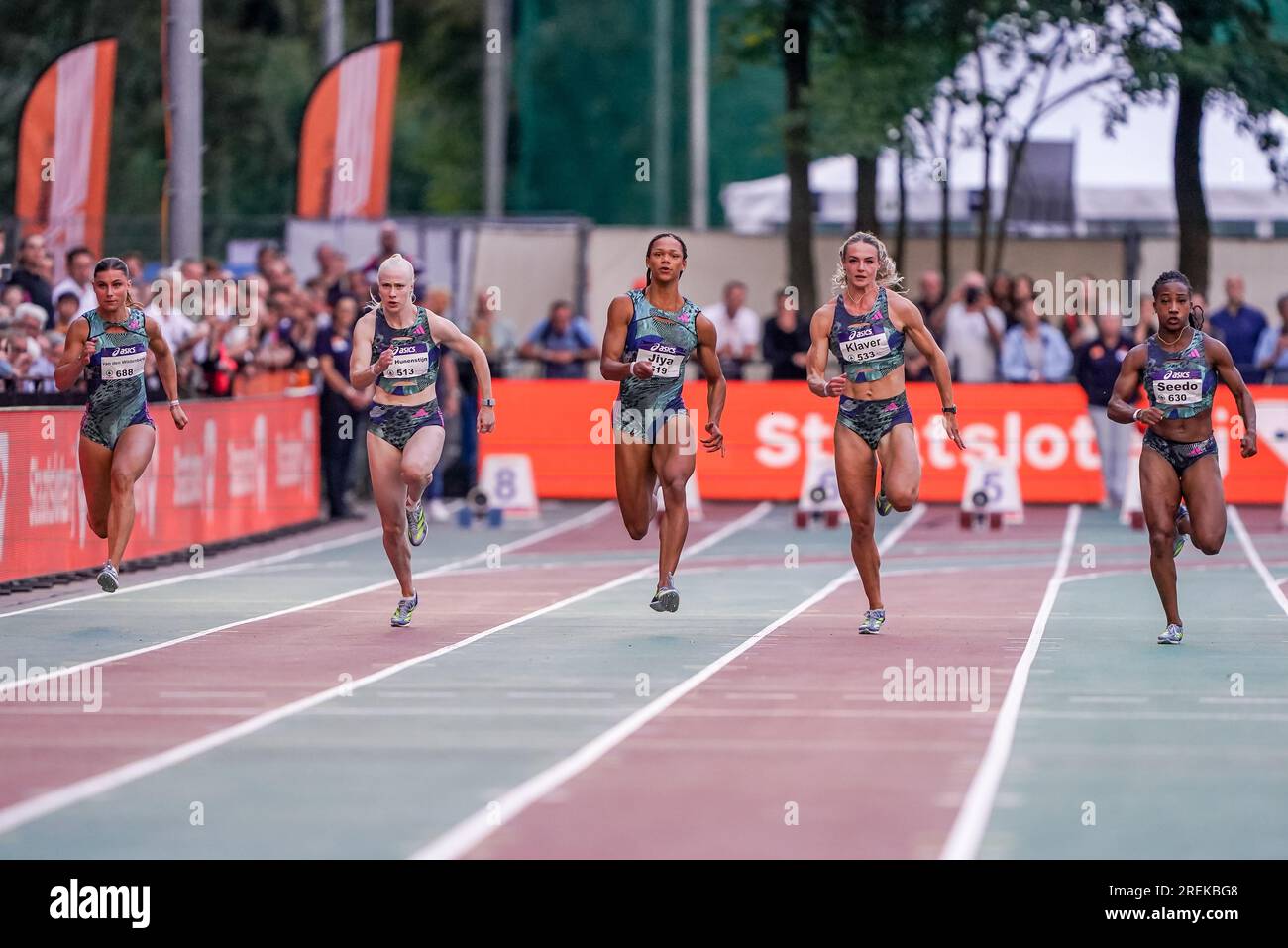 Demi van den wildenberg of eindhoven atletiek hi-res stock photography ...