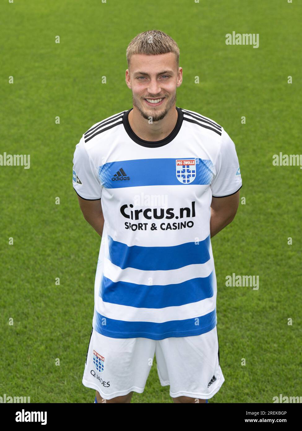 ZWOLLE - Davy van den Berg during the PEC Zwolle Photo Press Day at the ...