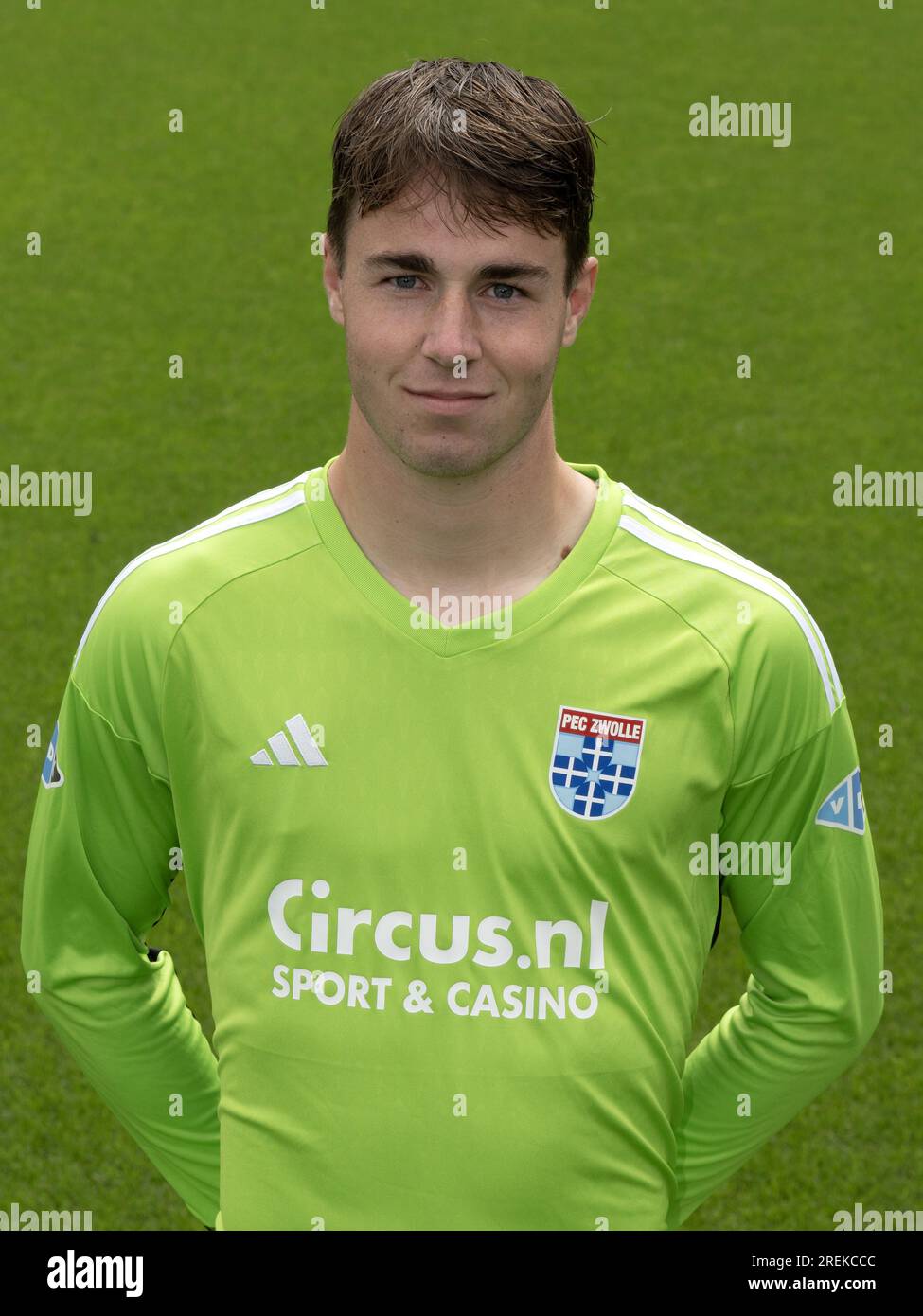 ZWOLLE - Duke Verduin during the Photo Press Day of PEC Zwolle at the ...
