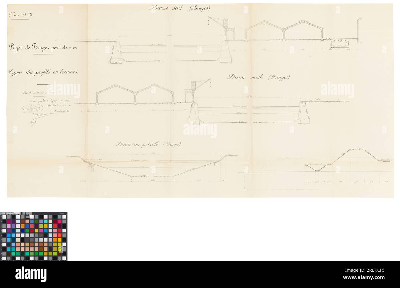 Map of Zeebrugge 30 October 2020, 12:26 by Gérard Edelinck Stock Photo ...