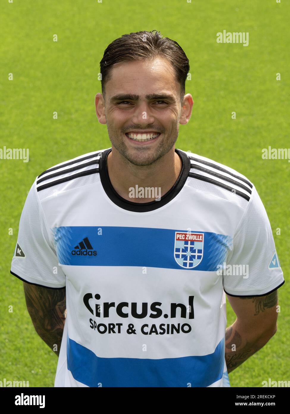 ZWOLLE - Sam Kersten during the PEC Zwolle Photo Press Day at the ...