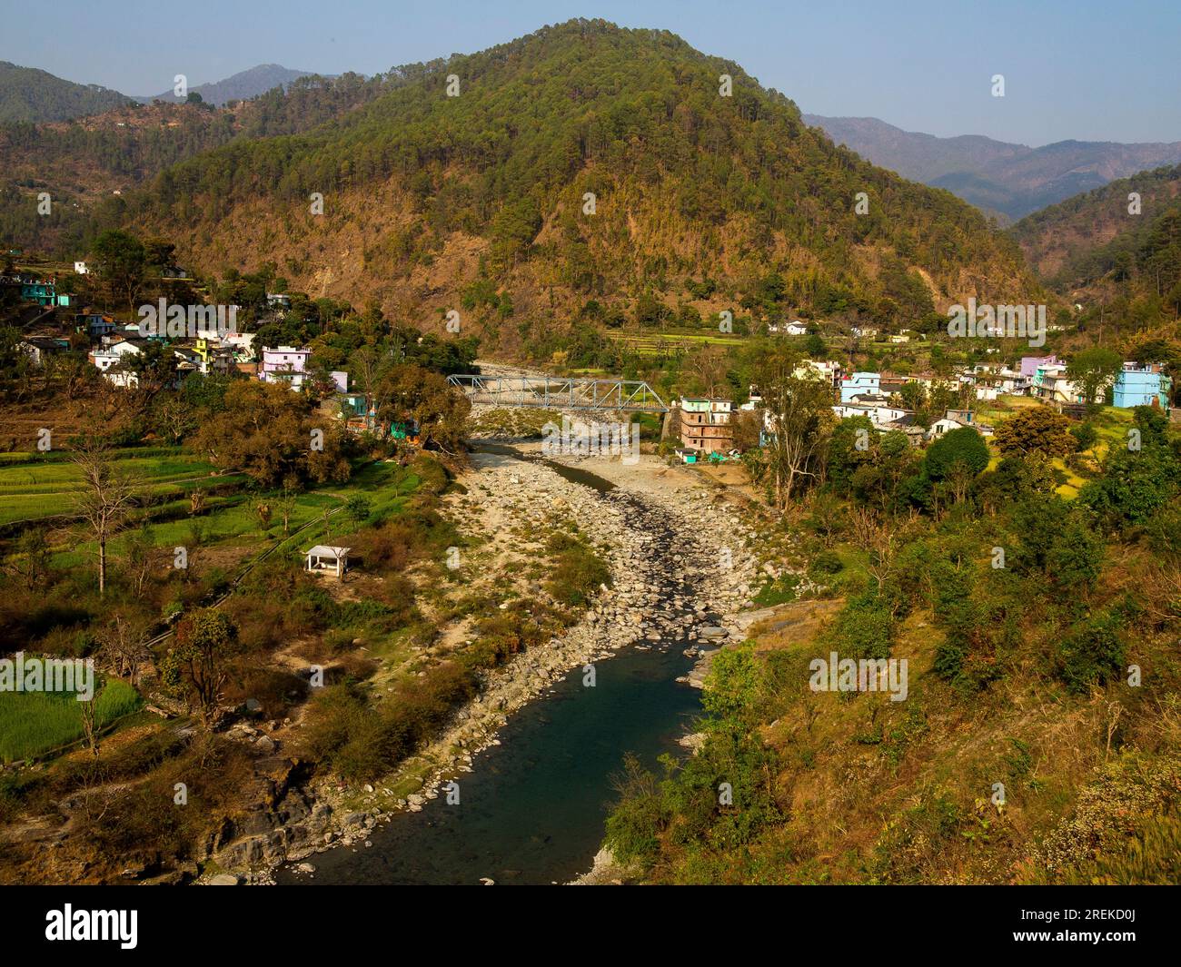Khansyun Village, one of the areas where the Chowgarh maneating tiger ...