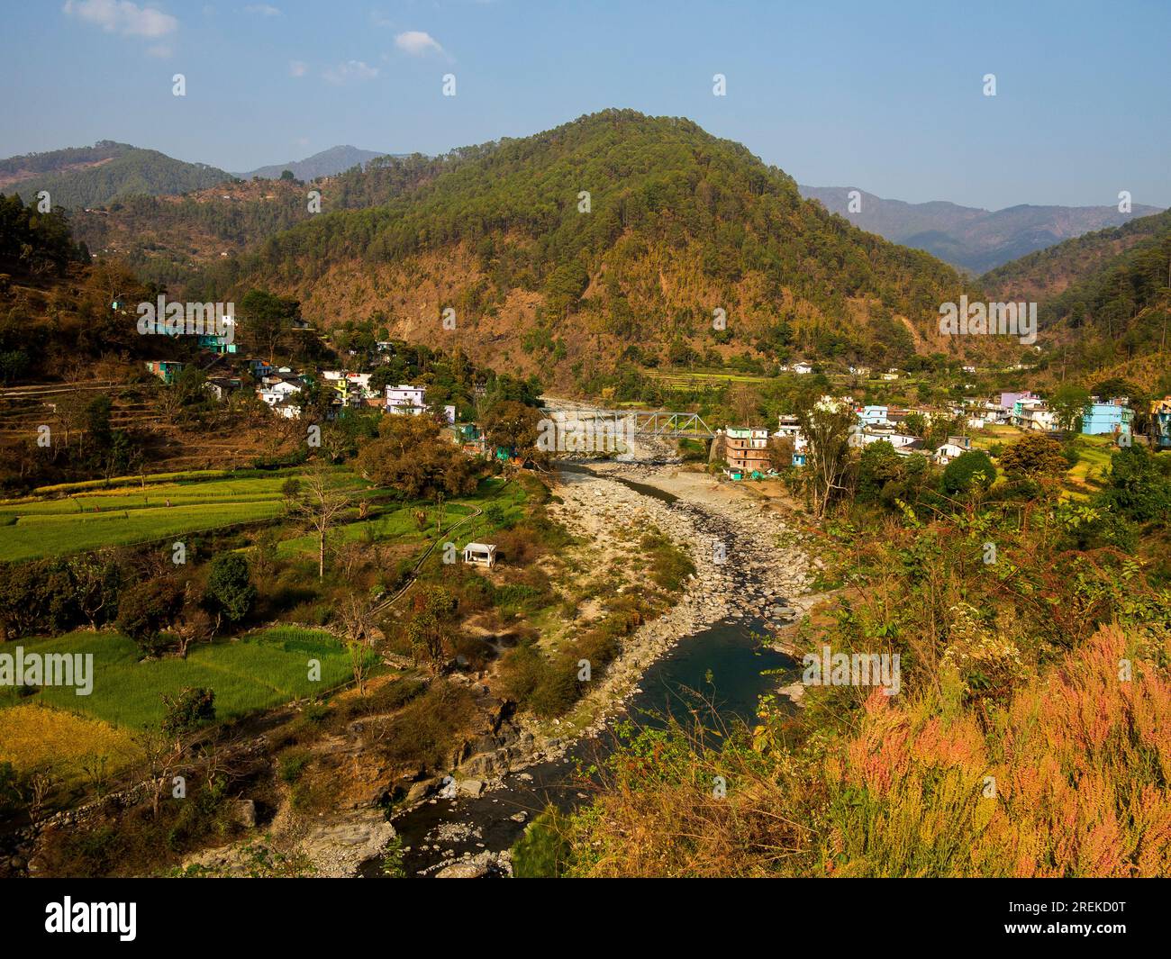 Khansyun Village, one of the areas where the Chowgarh maneating tiger ...