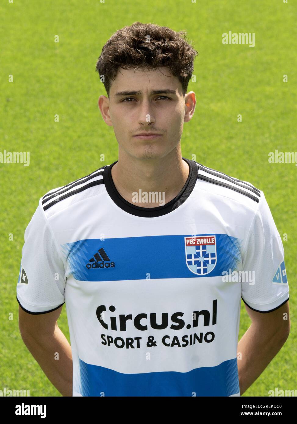 ZWOLLE - Victor Dedes during the Photo Press Day of PEC Zwolle at the ...