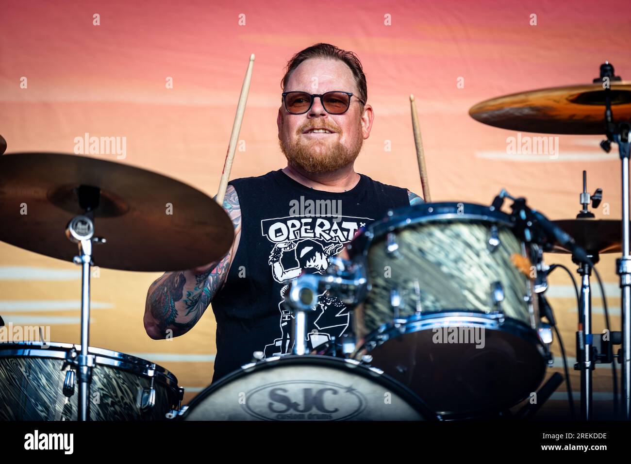 Fredrikstad, Norway. 28th July, 2023. The Swedish punk rock band ...