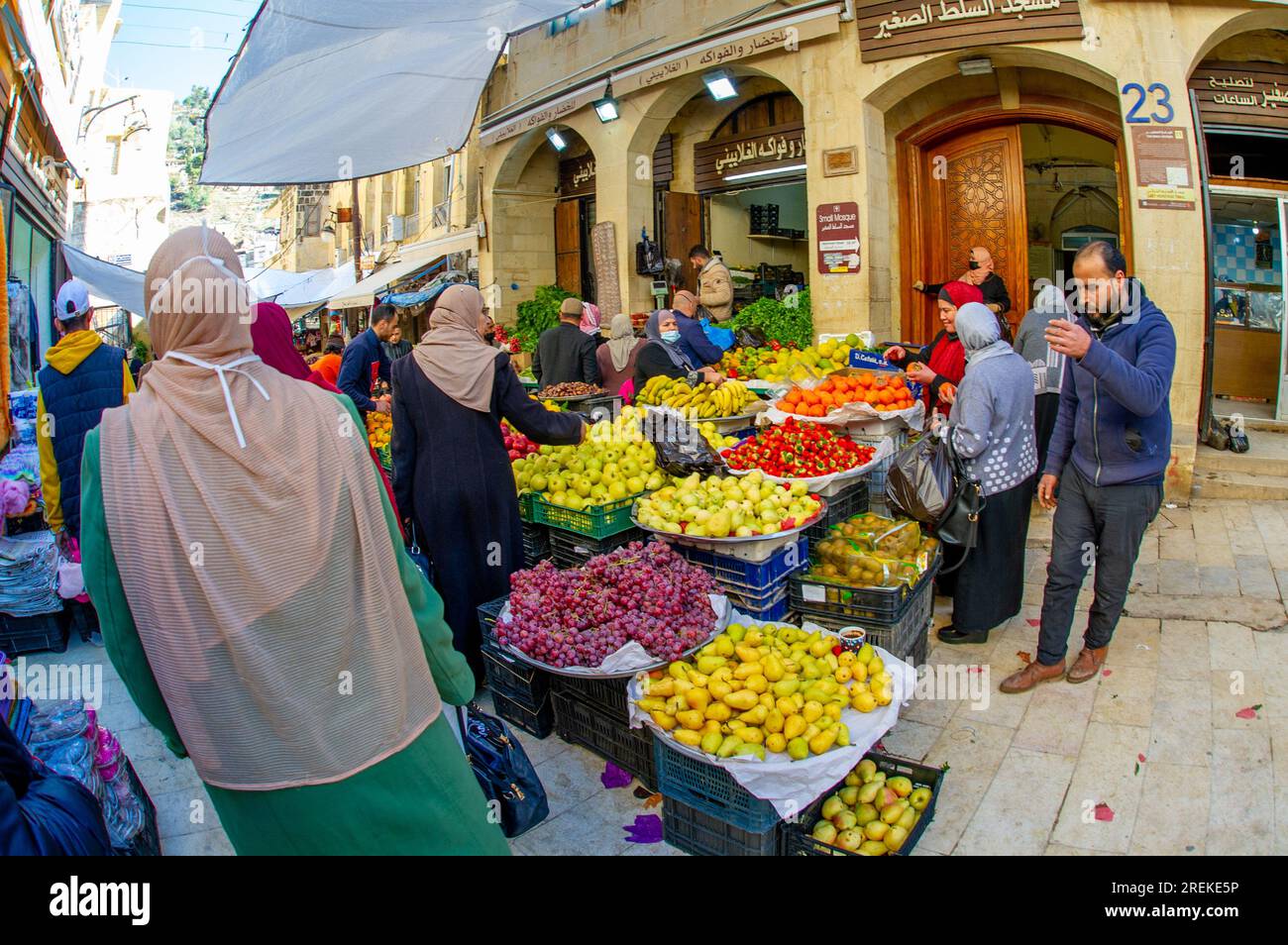 December 26 -2021-Market in As-Salt is an ancient agricultural town and ...