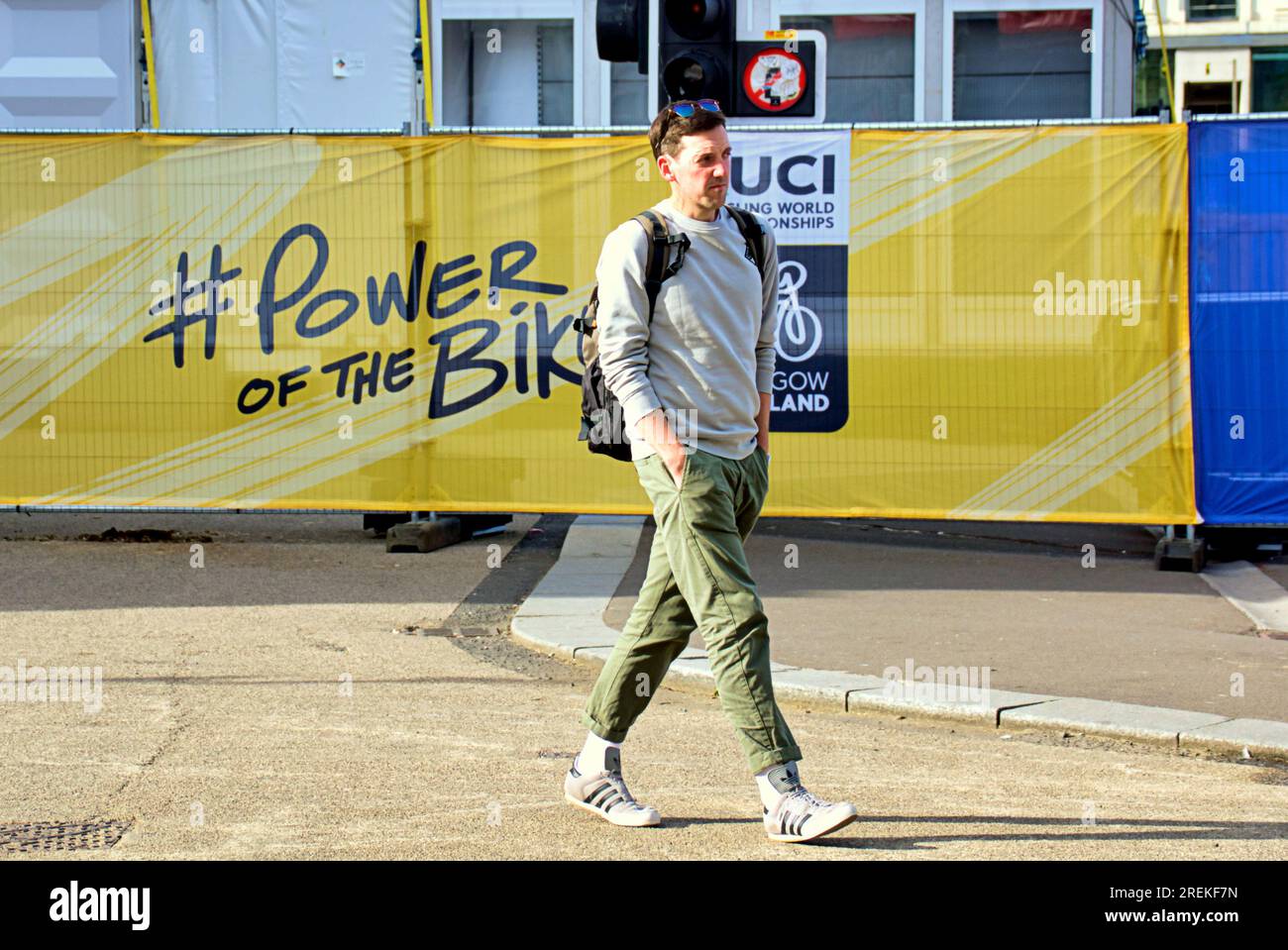 Glasgow, Scotland, UK 28th July, 2023. UCI world cycling championships ...