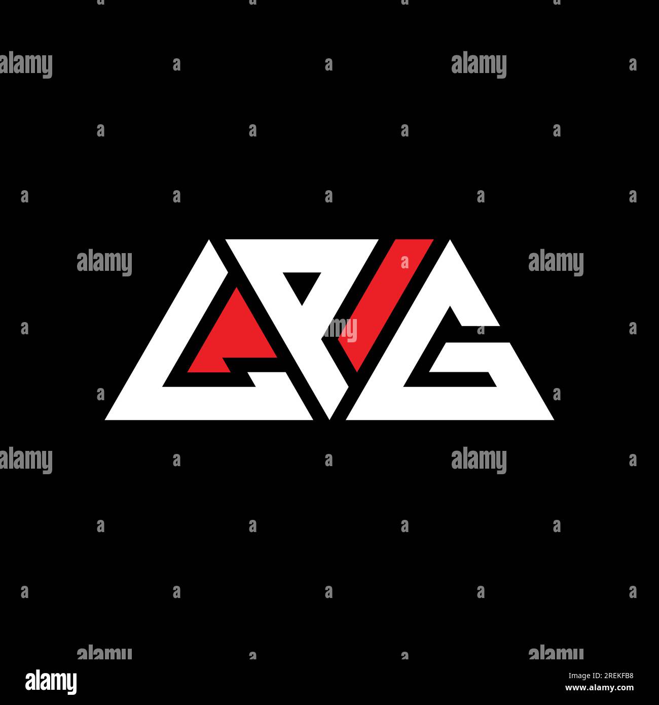 LPG triangle letter logo design with triangle shape. LPG triangle logo ...
