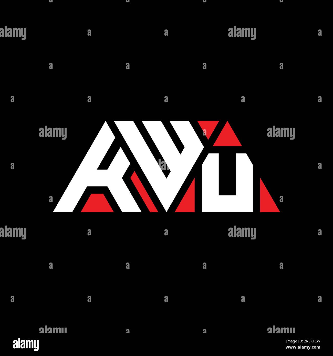 Kwu logo design Stock Vector Images - Alamy