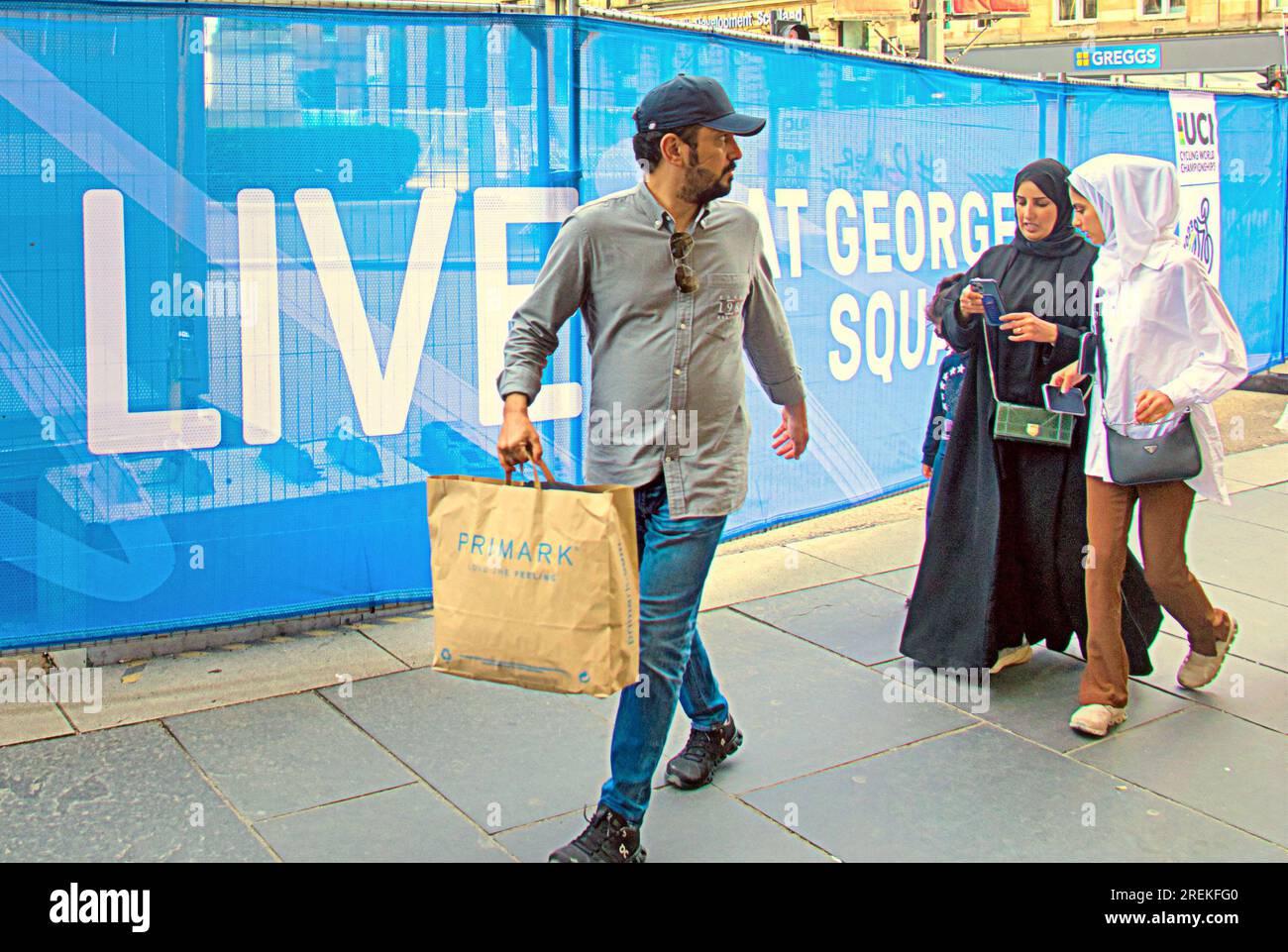 Glasgow, Scotland, UK 28th July, 2023. UCI world cycling championships ...
