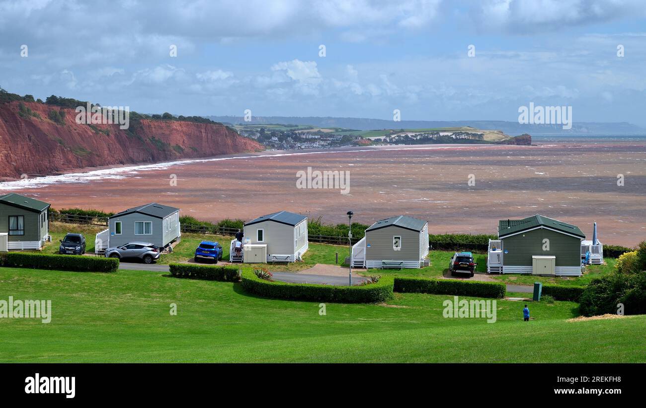 Devon cliffs holiday park hi-res stock photography and images - Alamy