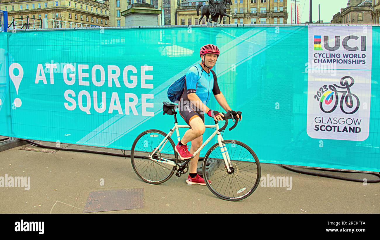 Glasgow, Scotland, UK 28th July, 2023. UCI world cycling championships ...