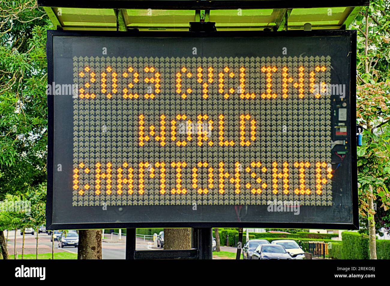 Glasgow, Scotland, UK 28th July, 2023. UCI world cycling championships ...